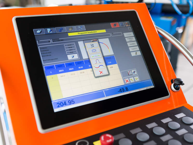 PC400 - PBT's profile bending machine control system